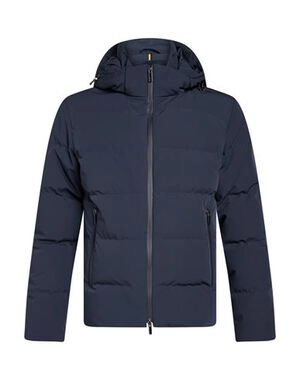 Paul & Shark Quilted Down Jacket - Navy