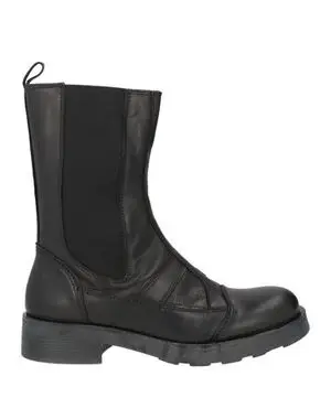 O.X.S. O. X.s. Ankle Boots Size Leather - Black