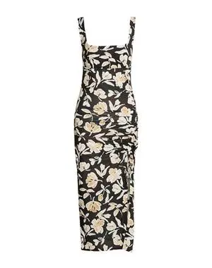 Patrizia Pepe Maxi Dress Size Polyester, Elastane - Black