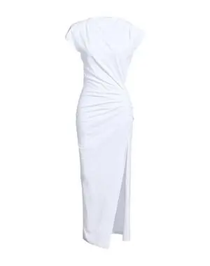 Isabel Marant Étoile Midi Dress Size Cotton - White
