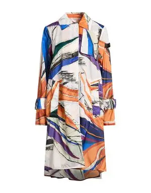 Peuterey Polyester Overcoat And Trench Coat - Orange