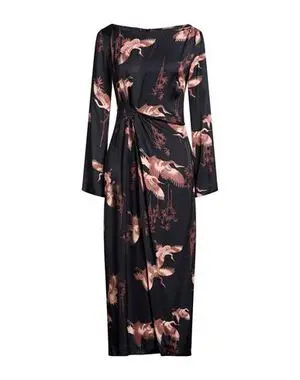 KAOS Maxi Dress Size Viscose - Black