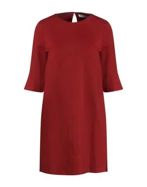 MANILA GRACE Mini Dress Brick Size Viscose, Polyamide, Elastane - Red