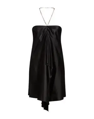 Amen Mini Dress Size Acrylic, Viscose, Elastane - Black