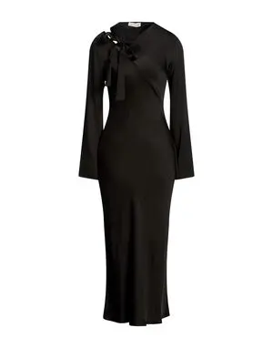 MANILA GRACE Maxi Dress Size Viscose - Black