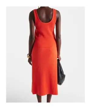 Vince Ribbed-knit Cotton-blend Tank Top