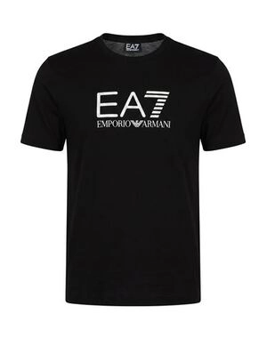 EA7 T-shirt Size Cotton - Black