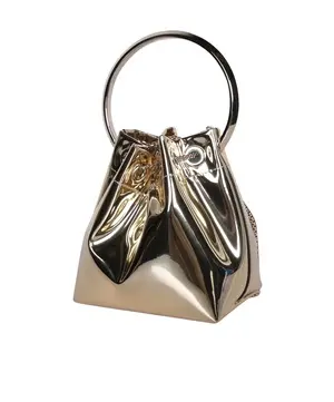 JIMMY CHOO Bon Bon Drawstring Bucket Bag