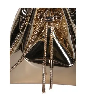 JIMMY CHOO Bon Bon Drawstring Bucket Bag