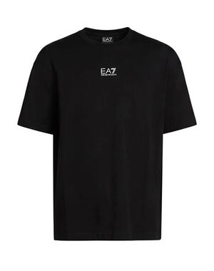 EA7 T-shirt Size Cotton - Black