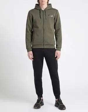 EA7 Sweatshirt Military Size Cotton, Polyester, Elastane