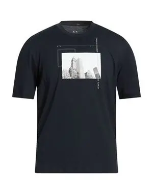 Armani Exchange T-shirt Midnight Size Cotton - Blue