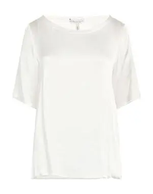 CARACTÈRE Top Size Acetate, Silk - White