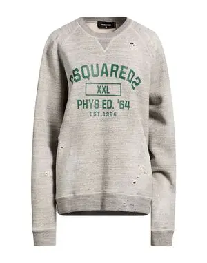 Dsquared2 Cotton Crewneck Distressed Logo Sweatshirt