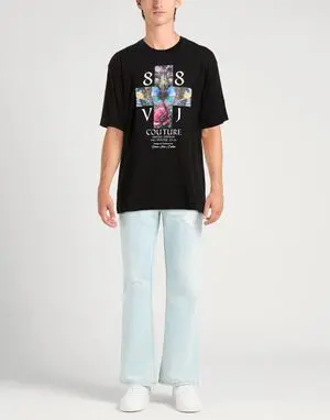 Versace T-shirt Size Cotton - Black