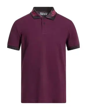Versace Polo Shirt Size Cotton - Purple