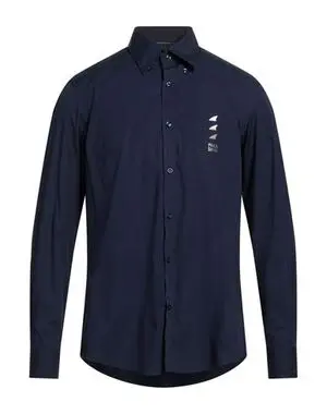 Paul & Shark Shirt Midnight Size Cotton - Blue