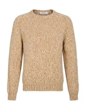 Alpha Studio Sweater Sand Size Wool - Beige