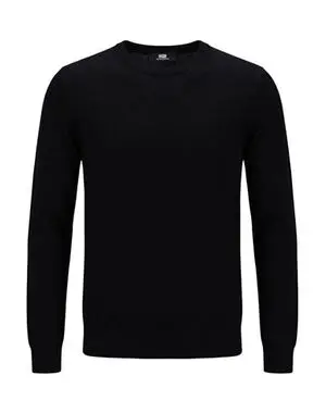 Alpha Studio The Fine Essentials Sweater Size Merino Wool - Black