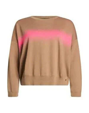 Herno Sweater Camel Size Cotton, Polyester - Beige