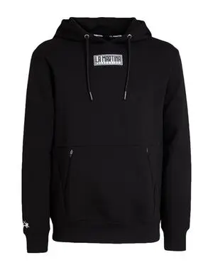 LA MARTINA Sweatshirt Size Cotton, Polyester, Elastane - Black