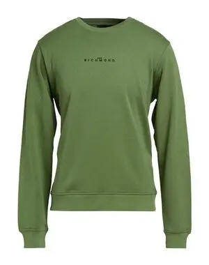 John Richmond Sweatshirt Military Size Cotton, Polyester - Green