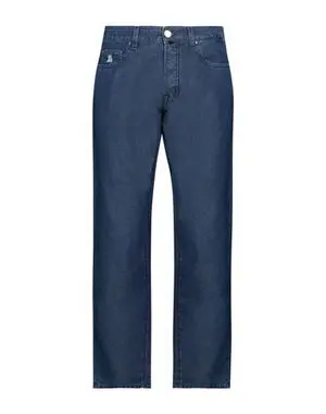 MOORER Jeans Size Cotton, Silk - Blue