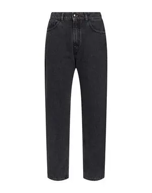 MOORER Jeans Size Cotton - Black