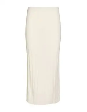 VICOLO Ribbed-knit Midi Pencil Skirt