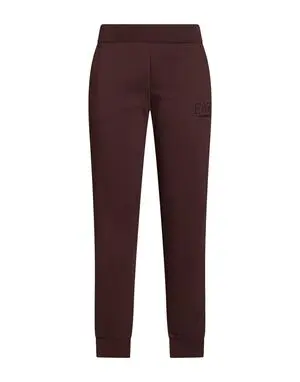 EA7 Pants Chocolate Size Cotton, Polyester, Elastane