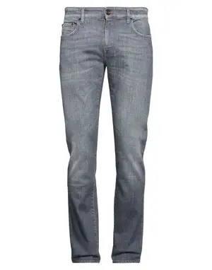 PT TORINO Straight-leg Jeans In Stretch Cotton Denim - Charcoal
