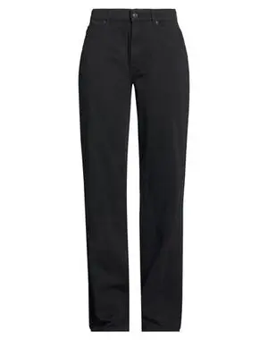 7 For All Mankind Jeans Size Cotton, Linen - Black