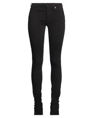 7 For All Mankind Jeans Size Cotton, Viscose, Modal, Polyester, Elastane - Black