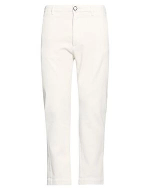 JACOB COHЁN Pants Size Cotton, Elastane - Ivory