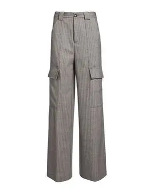 BALLANTYNE Pants Size Virgin Wool, Elastane - Grey