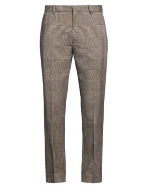 CIRCOLO 1901 Glen Plaid Cotton Blend Tailored Pants