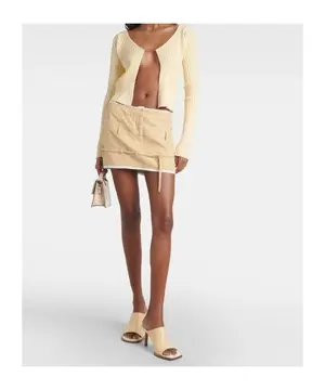 Jacquemus La Maille Pralù Longue Ribbed-knit Cardigan
