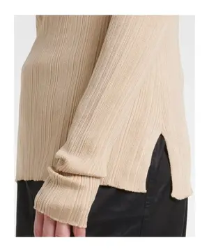 TOTEME Long-sleeved Polo Shirt