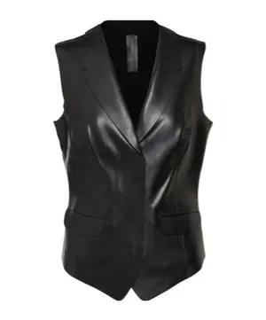 Norma Kamali Sleeveless Vest - Black