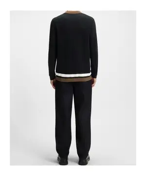 Hugo Boss Striped Button Cardigan