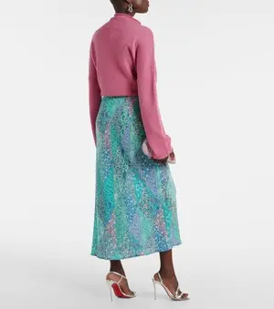 Rixo Long Skirt From Patchwork