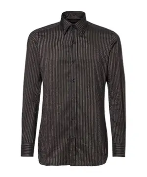 TOM FORD Pinstripe Silk Shirt