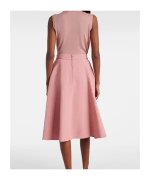Dolce & Gabbana Virgin Wool Midi Skirt