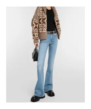 FRAME High-rise Flared Jeans