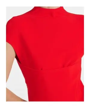 Alaïa Cutout Jersey Maxi Dress
