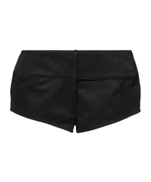COURREGES Low Rise Shorts - Black