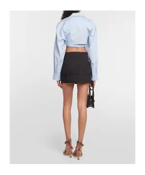 Jacquemus La Chemise Bahia Cropped Top