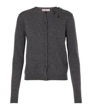 Valentino Garavani Virgin Wool Cardigan - Black