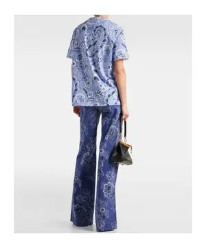 Etro Printed Cotton Jersey T-shirt