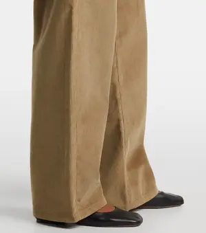 RÓHE High-waisted Wide-leg Casual Pants